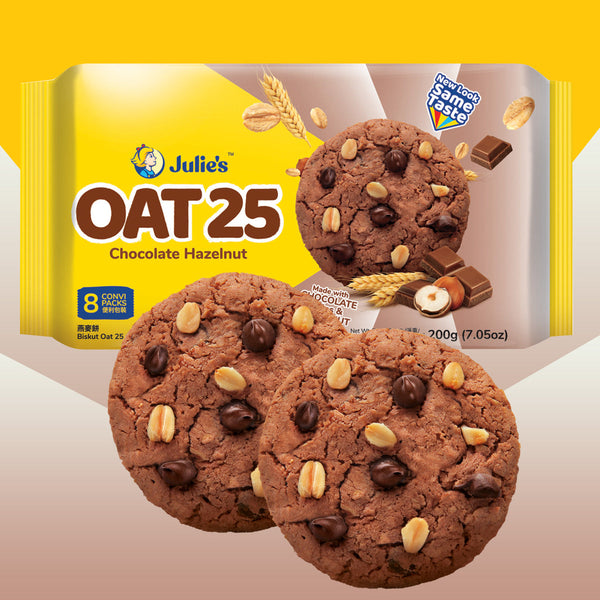 Julies OAT25 (Chocolate/Hazelnut 200 g SPECIAL OFFER – Julies Biscuits SA